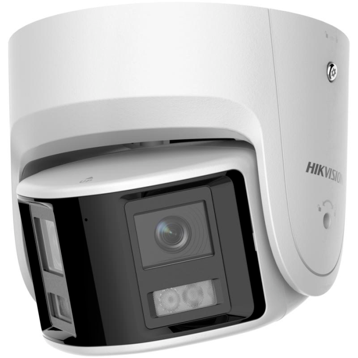 Cámara Ip Hikvision, Turren Panorámica 4 Megapíxel, 2 Lentes 2.8 Mm ...
