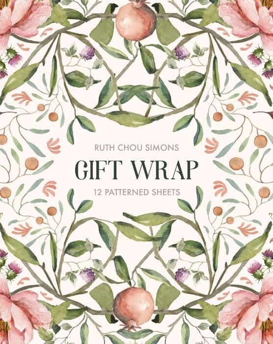 Gift Wrap - Booklet Of 12 Patterned Sheets - Each Sheet Folds Out To 18 ...