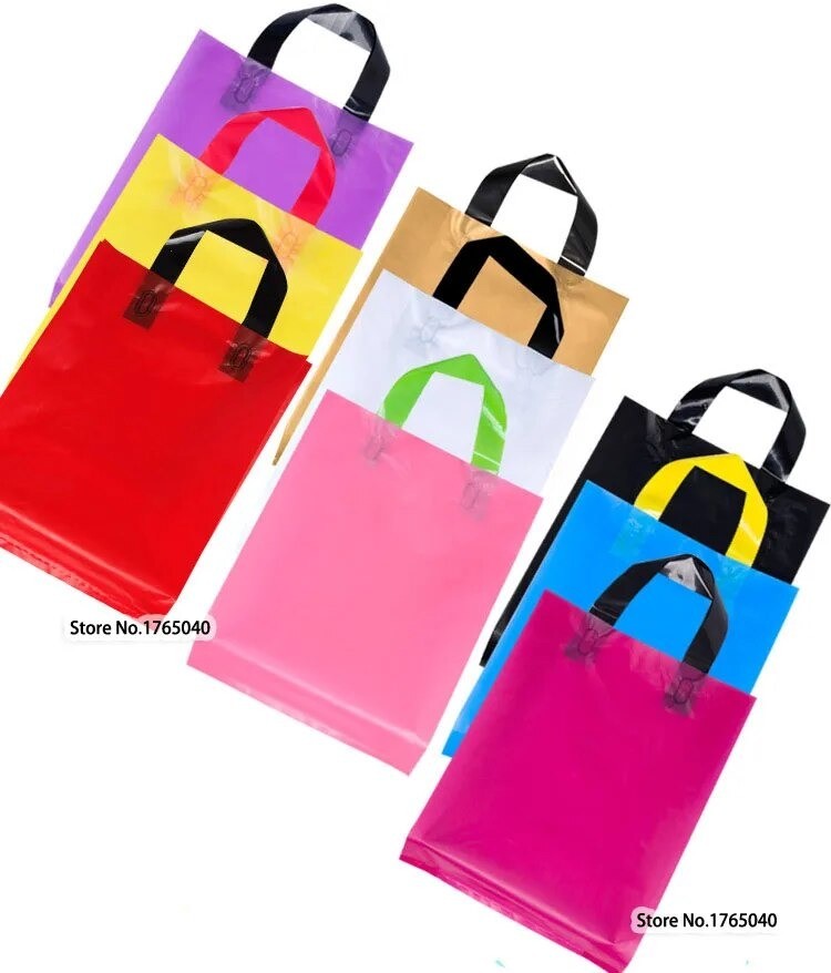 Loop Handle Plastic Bags