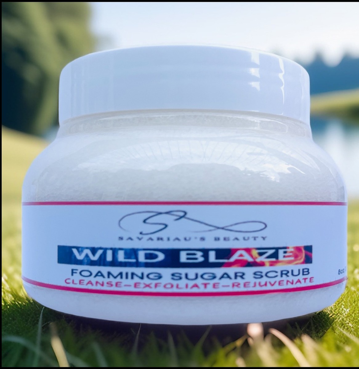 Wild Blaze Foaming Sugar Scrub