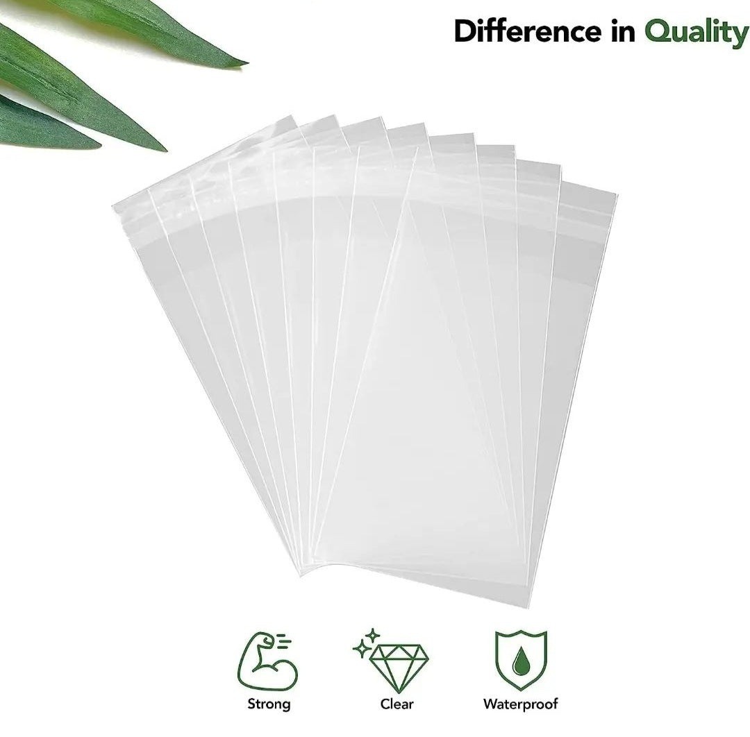 6X9 Clear Self Seal Bag
