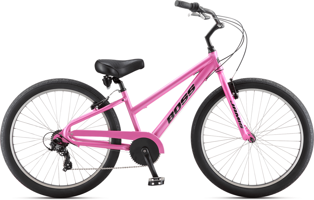 26" Ladies Jamis Boss Cruiser 7Sp Raspberry