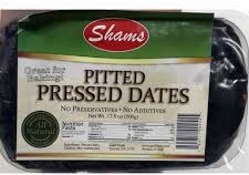 Shams Pressed Pitted Dates (500G)
