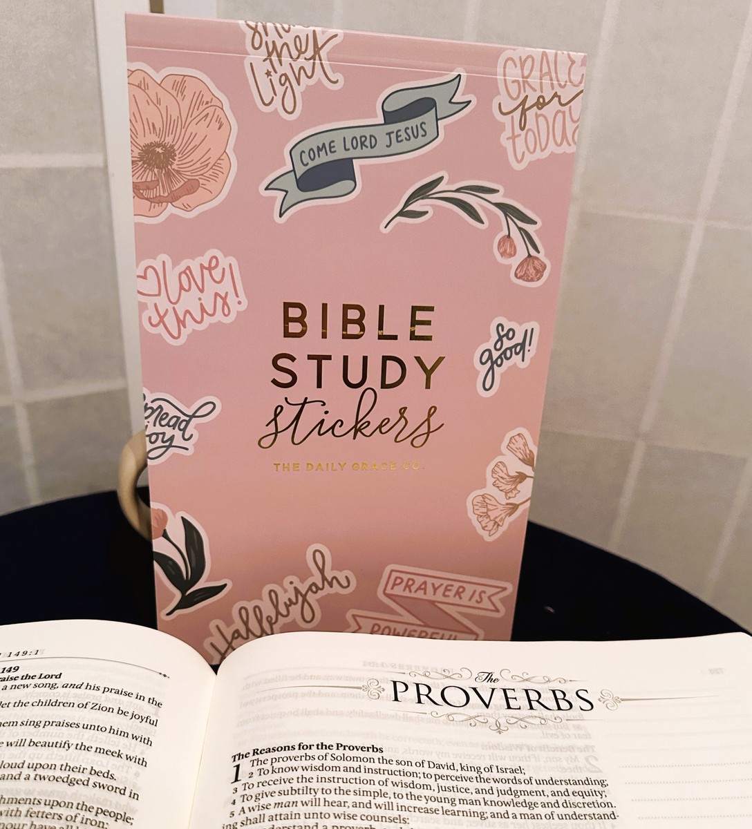 Bible Study Stickers Volume 1